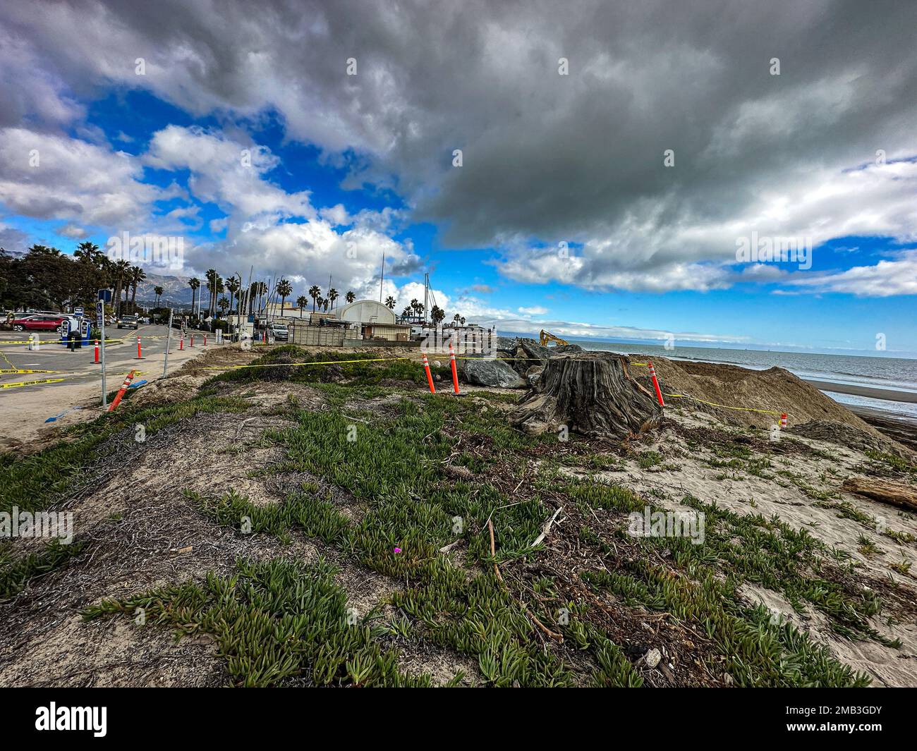 Santa Barbara, California, U.S.A. 19th Jan, 2023. The recent severe ...