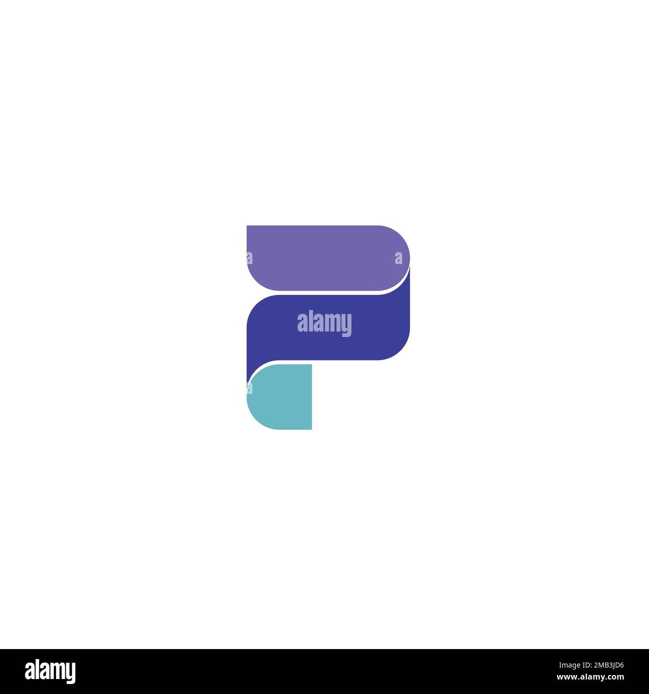 Dynamic Letter P logo or icon design Stock Vector Image & Art - Alamy