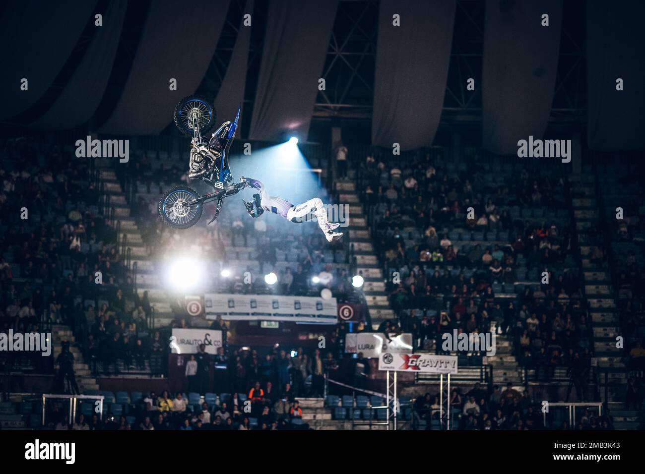 David Rinaldo participating in a Freestyle event in Spain Stock Photo ...