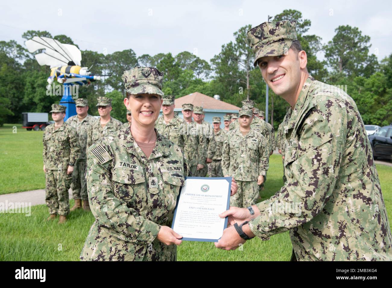 Navy Seabee Training Certificate
