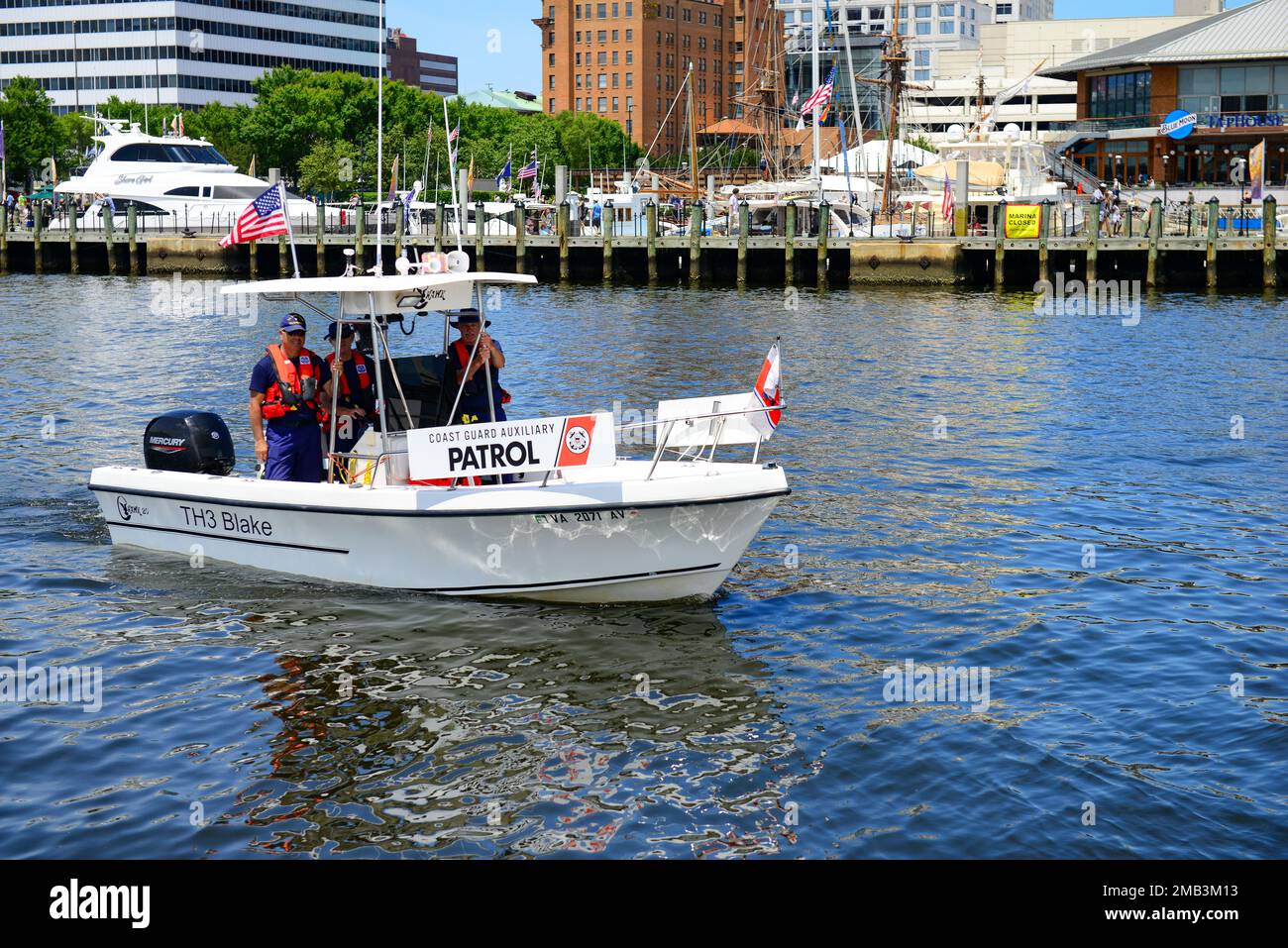 The Coast Guard Auxiliary on the Elizabeth River supporting safety ...
