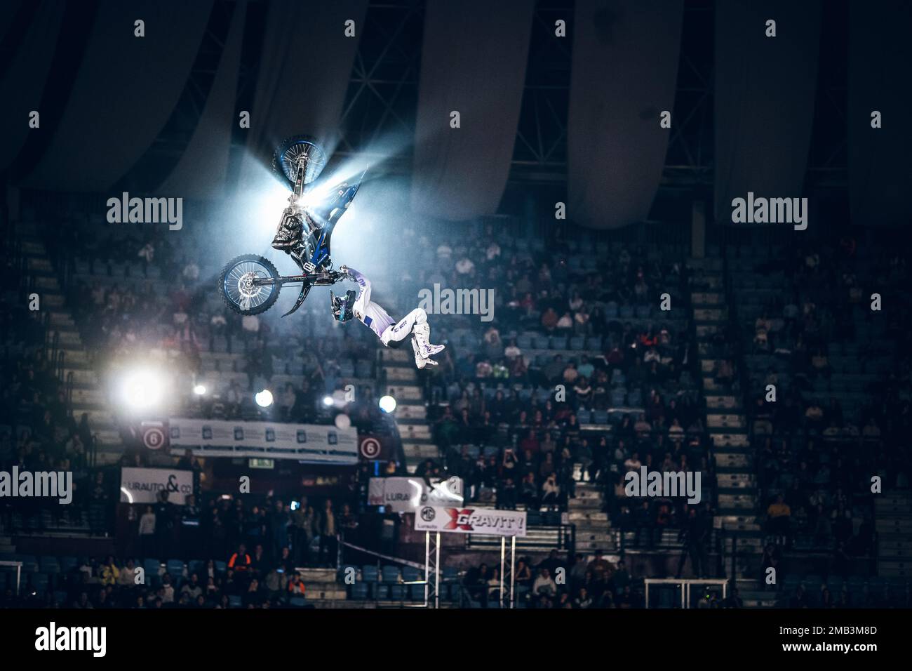 David Rinaldo participating in a Freestyle event in Spain Stock Photo ...