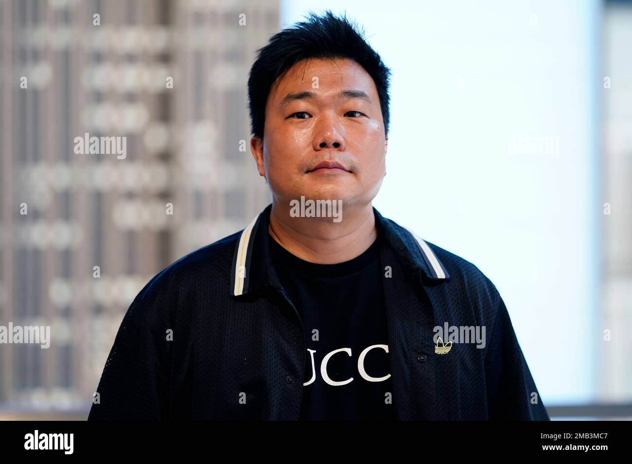 Kim Jun-Hong visits the Empire State Building on Tuesday, July 12, 2022 ...