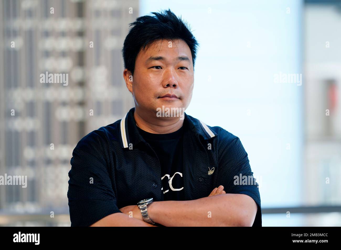 Kim Jun-Hong visits the Empire State Building on Tuesday, July 12, 2022 ...