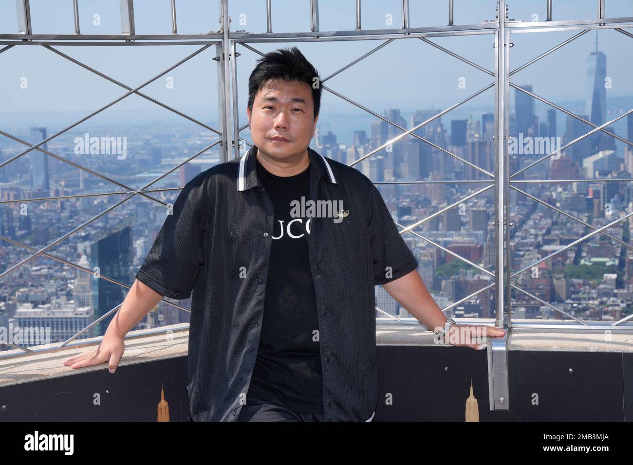 Kim Jun-Hong visits the Empire State Building on Tuesday, July 12, 2022 ...
