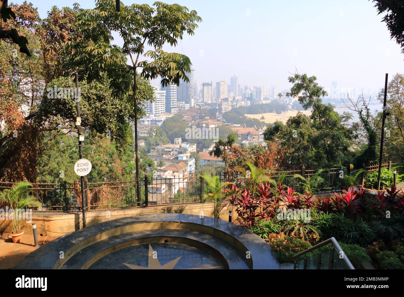 December 21 2022 - Mumbai, Maharashtra in India: Aerial view of Mumbai ...