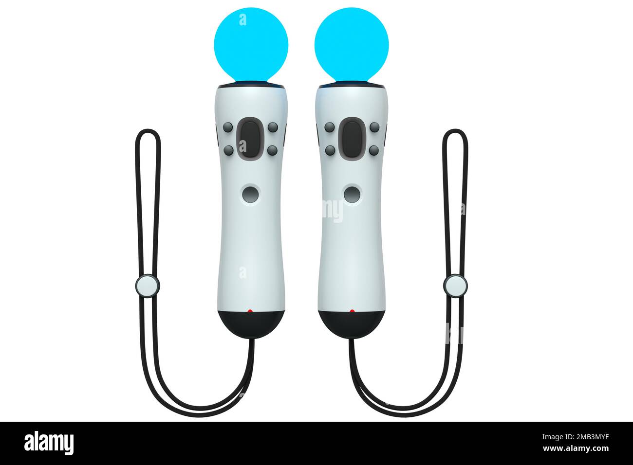 Virtual reality controllers for online and cloud gaming on white ...