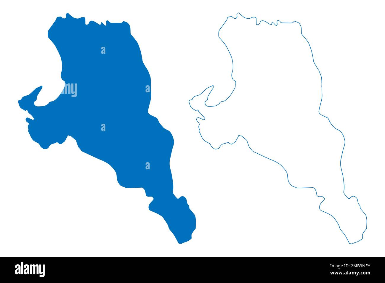 Lake Vistytis (Russia, Russian Federation, Republic of Lithuania) map ...