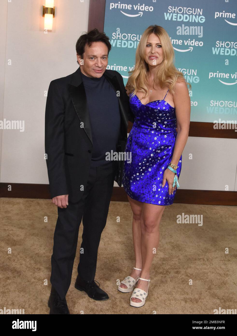 Hollywood, California, USA 18th January 2023 Actor/comedian Chris Kattan and Maria Libri attend ...