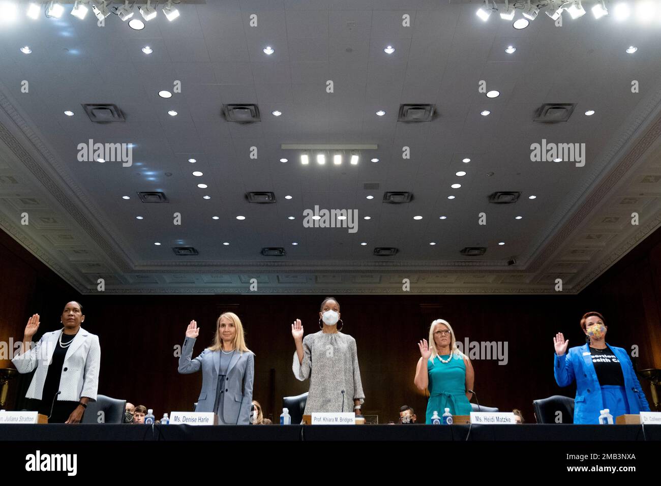From left, Illinois Lt. Gov. Juliana Stratton, Senior Counsel and ...