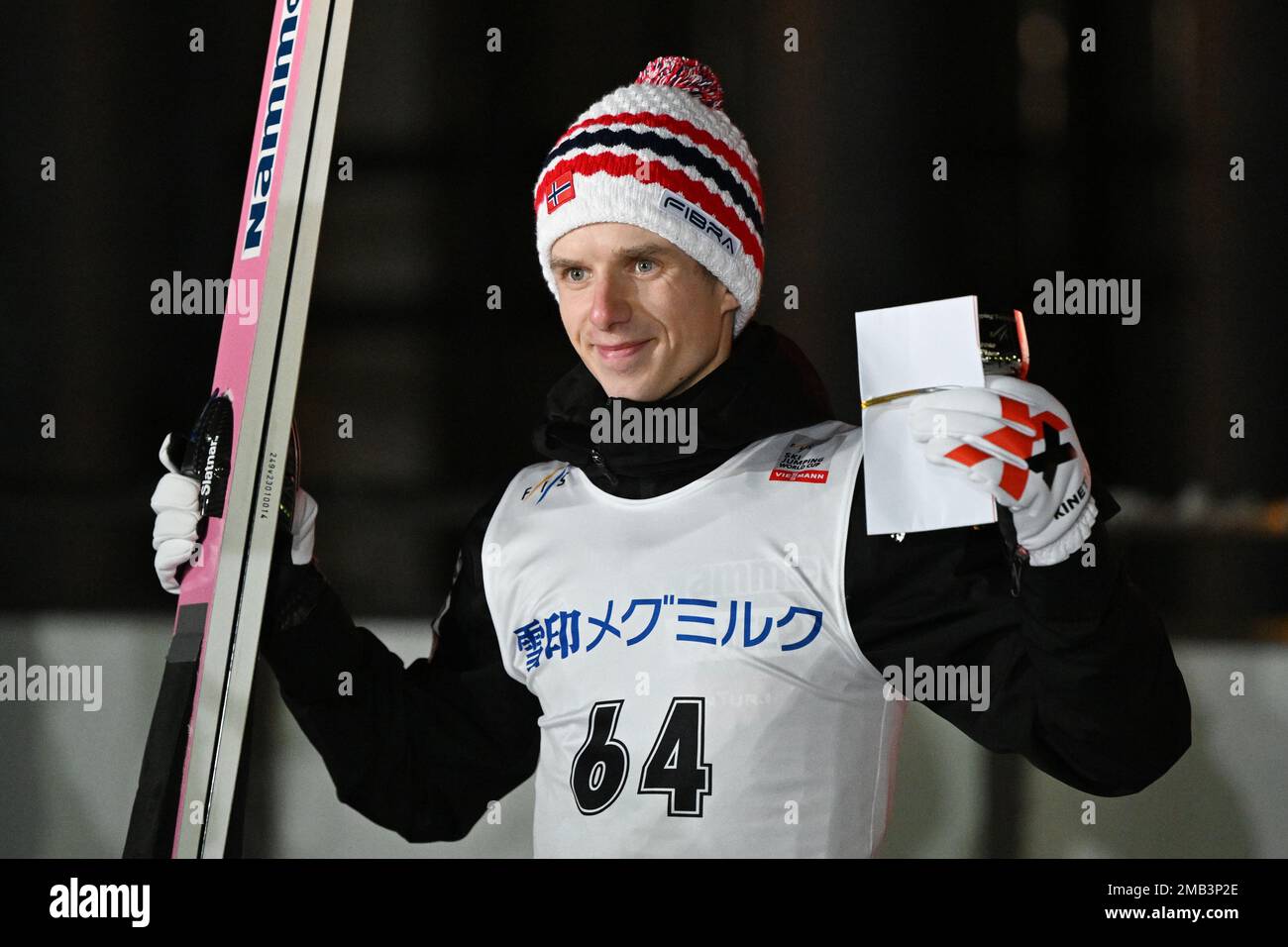 Sapporo, Hokkaido, Japan. Credit: MATSUO. 20th Jan, 2023. Halvor Egner ...