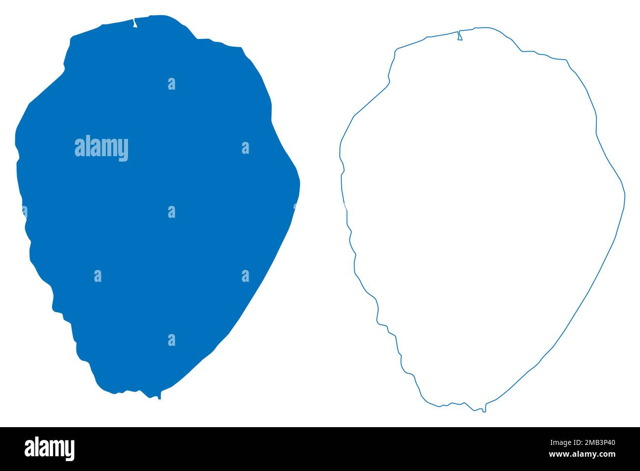 Lake Doiran (Republic of North Macedonia, Greece, Hellenic Republic ...