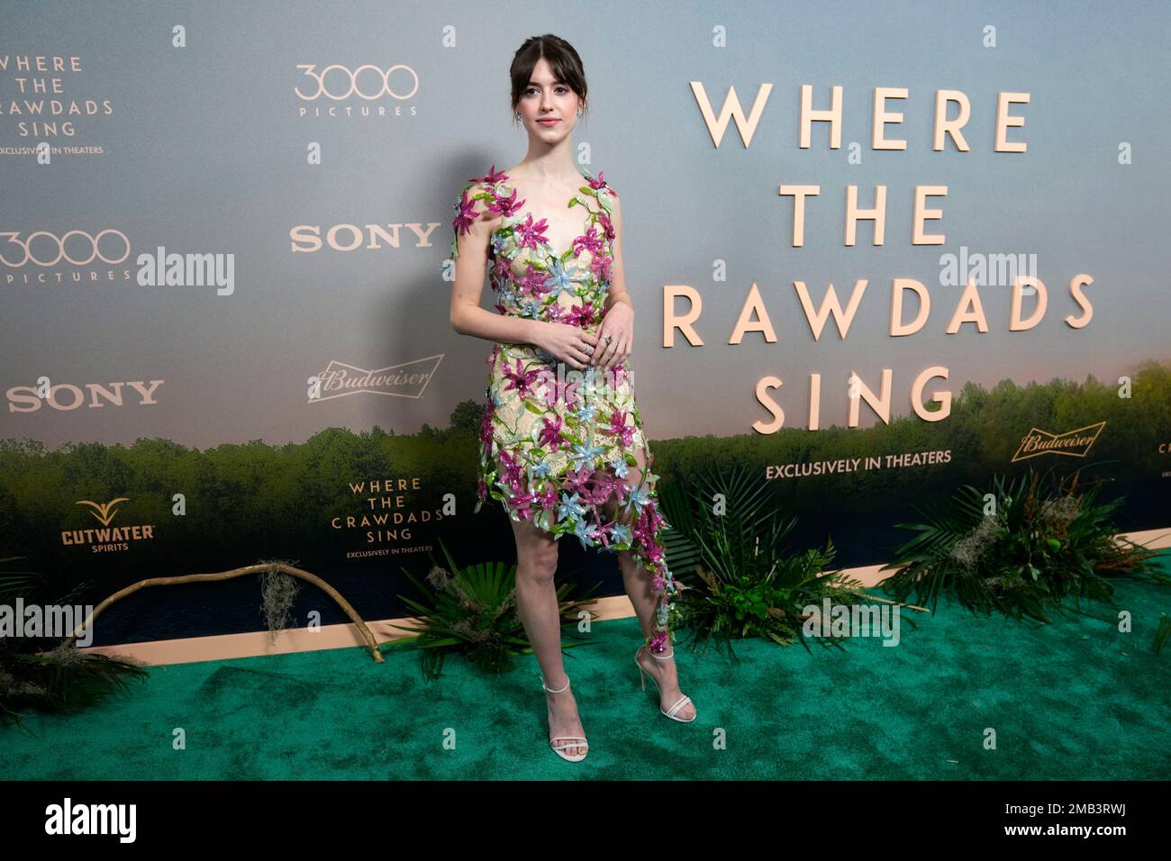 Daisy Edgar-Jones attends the premiere of "Where the Crawdads Sing" at ...