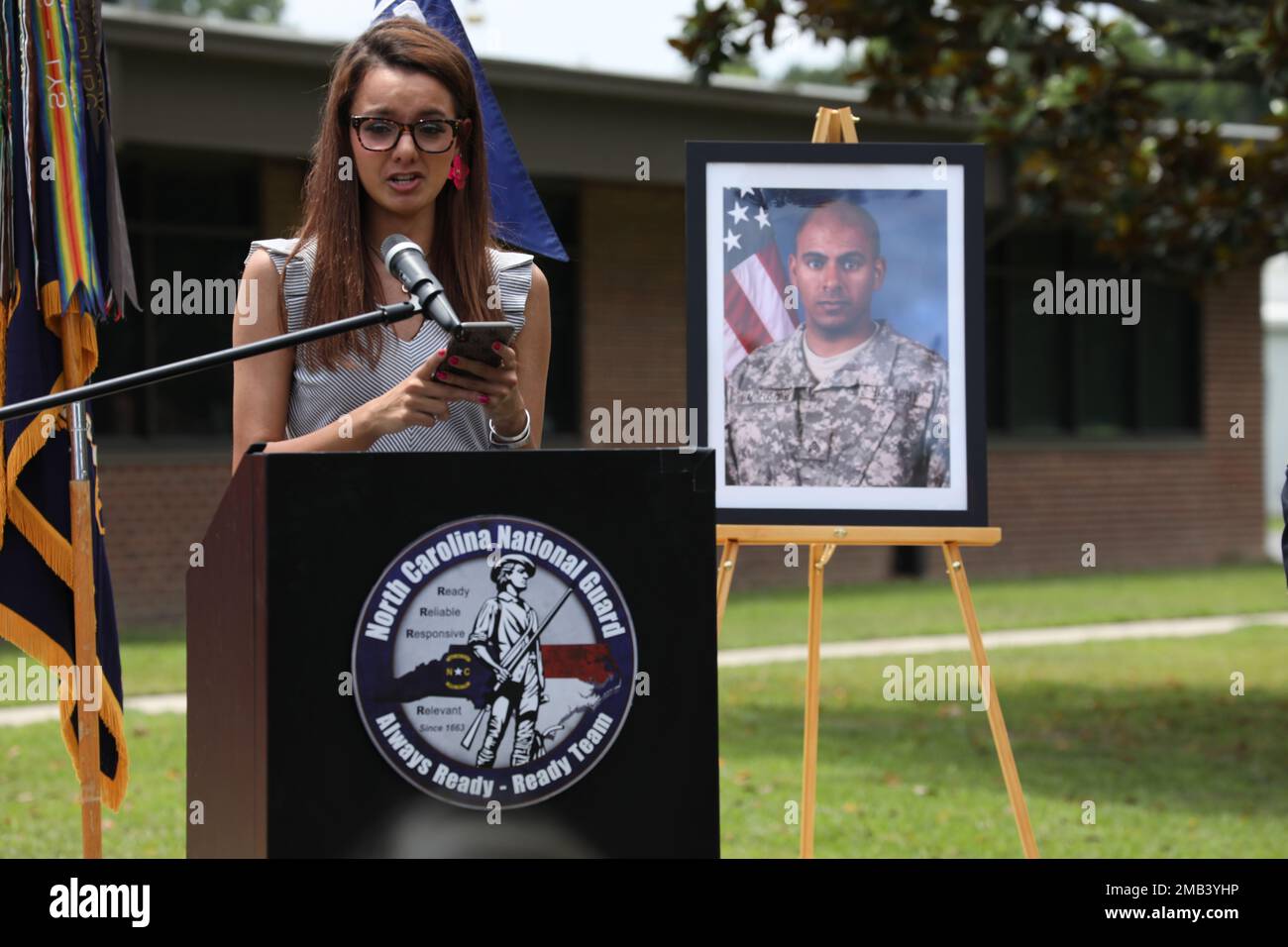 Isabella Baldeosingh, a daughter of U.S. Army Sgt. Juan Baldeosingh ...