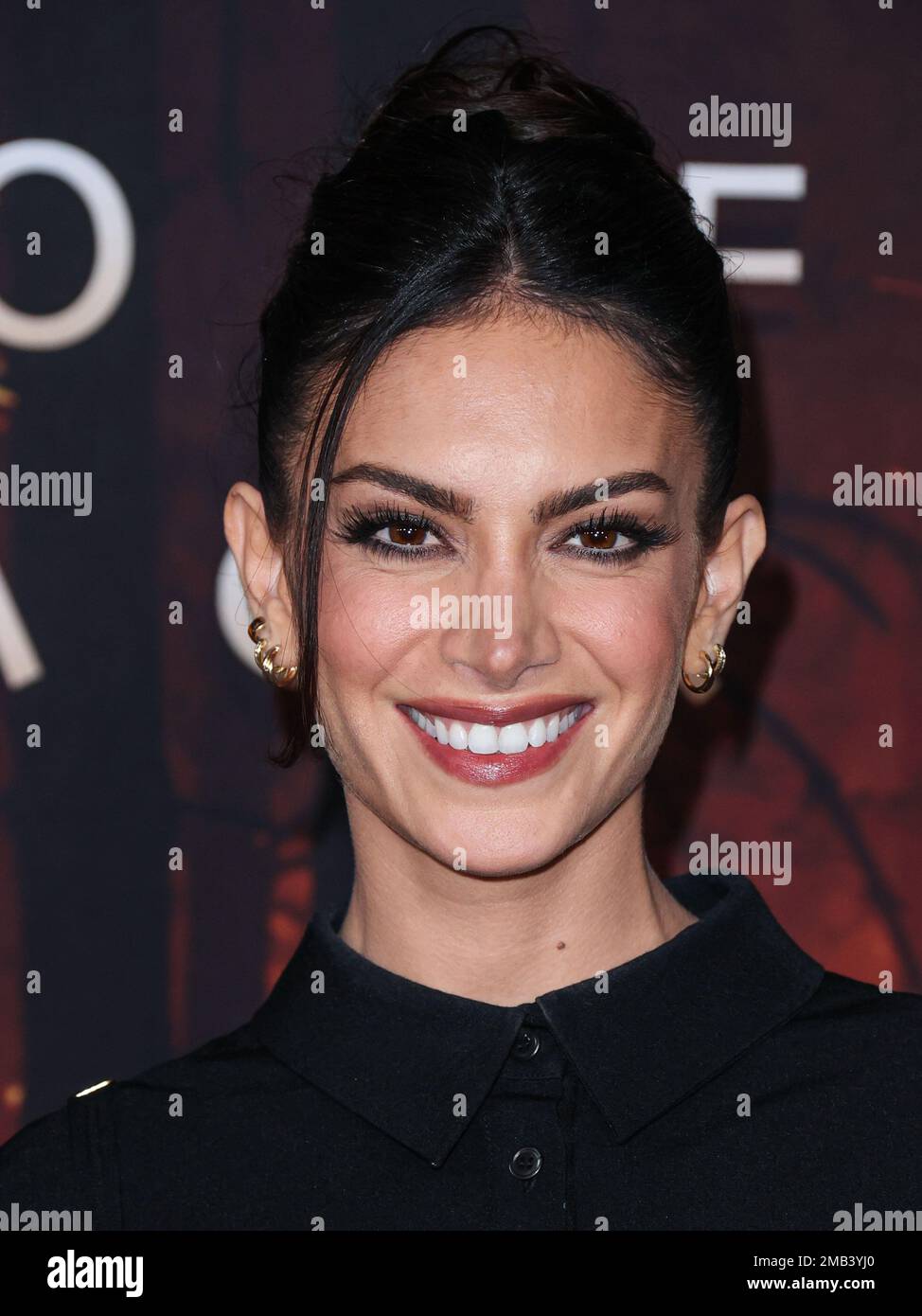 LOS ANGELES, CALIFORNIA, USA - JANUARY 19: Hollie Bahar arrives at the Los Angeles Premiere Of ...