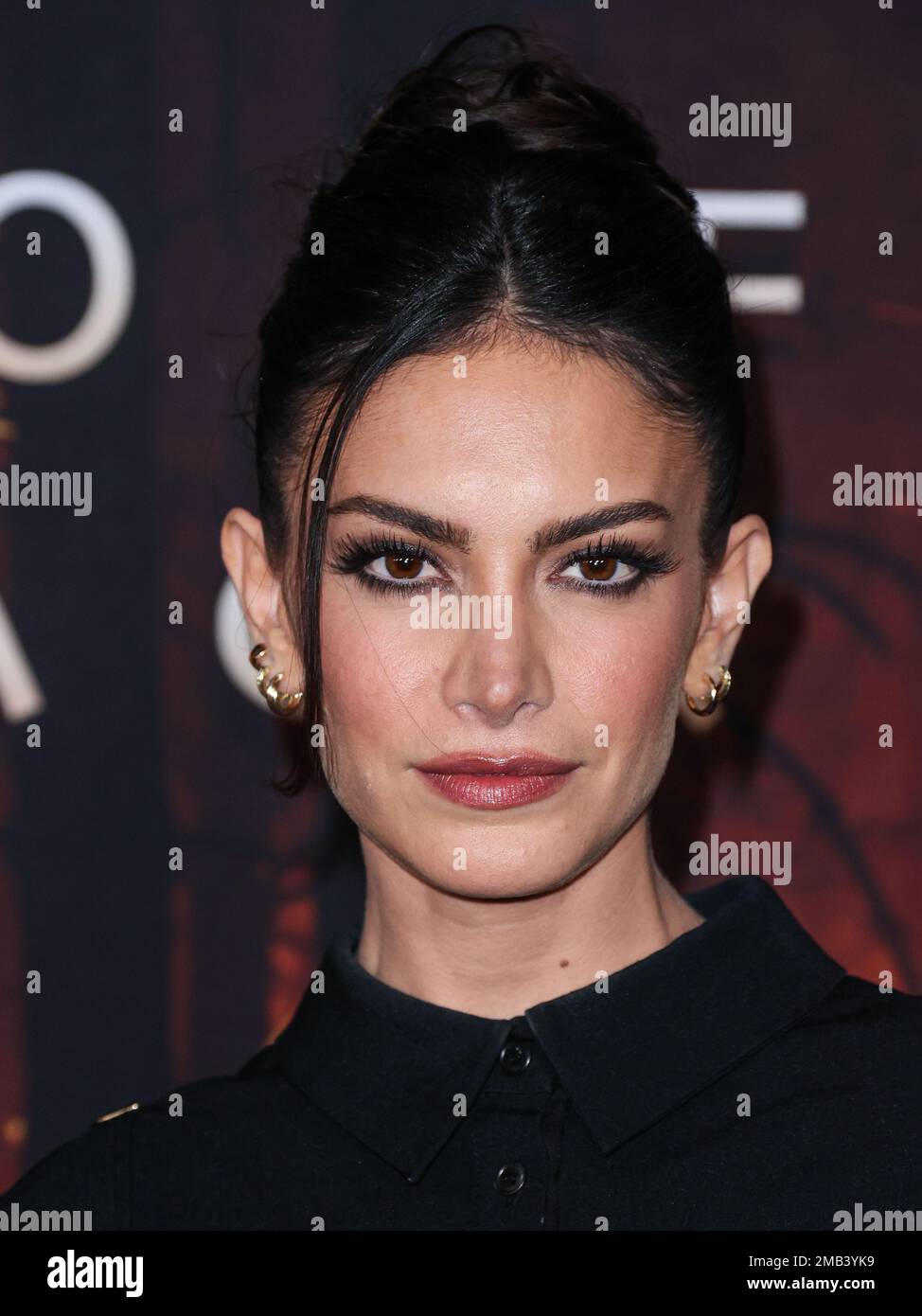 LOS ANGELES, CALIFORNIA, USA - JANUARY 19: Hollie Bahar arrives at the ...