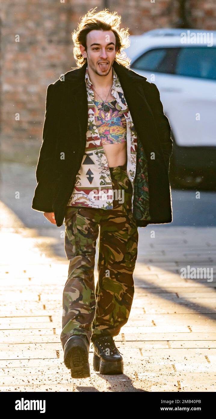 Patrick Thelwell, 23, arrives at York Magistrates' Court, where he is ...