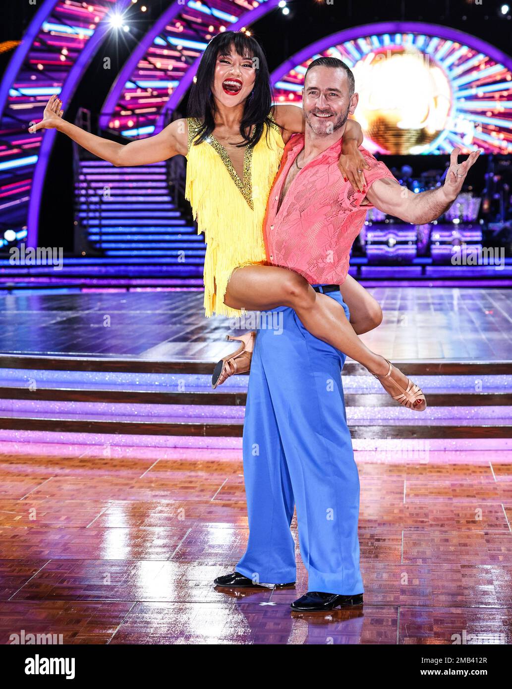 Birmingham, UK. 19th Jan, 2023. Nancy Xu and Will Mellor seen taking ...