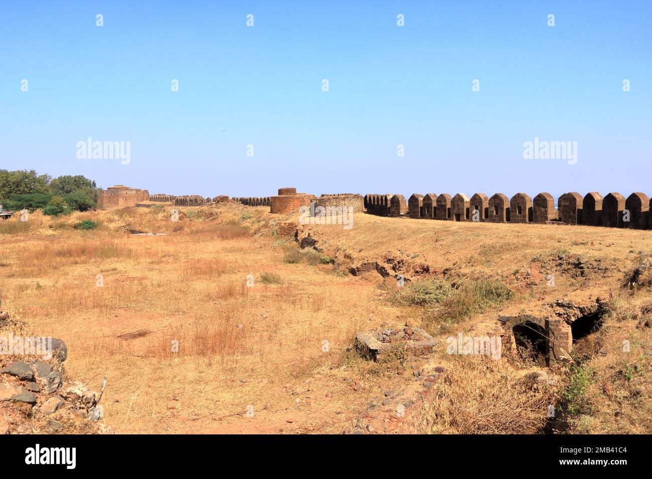 the Bidar Fort in Karnataka in India Stock Photo - Alamy
