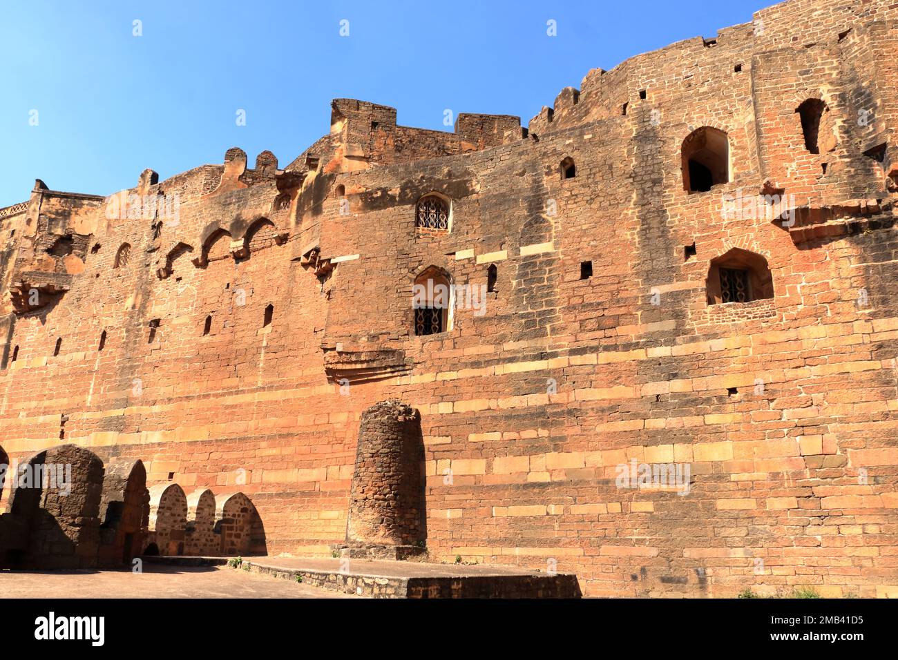 the Bidar Fort in Karnataka in India Stock Photo - Alamy
