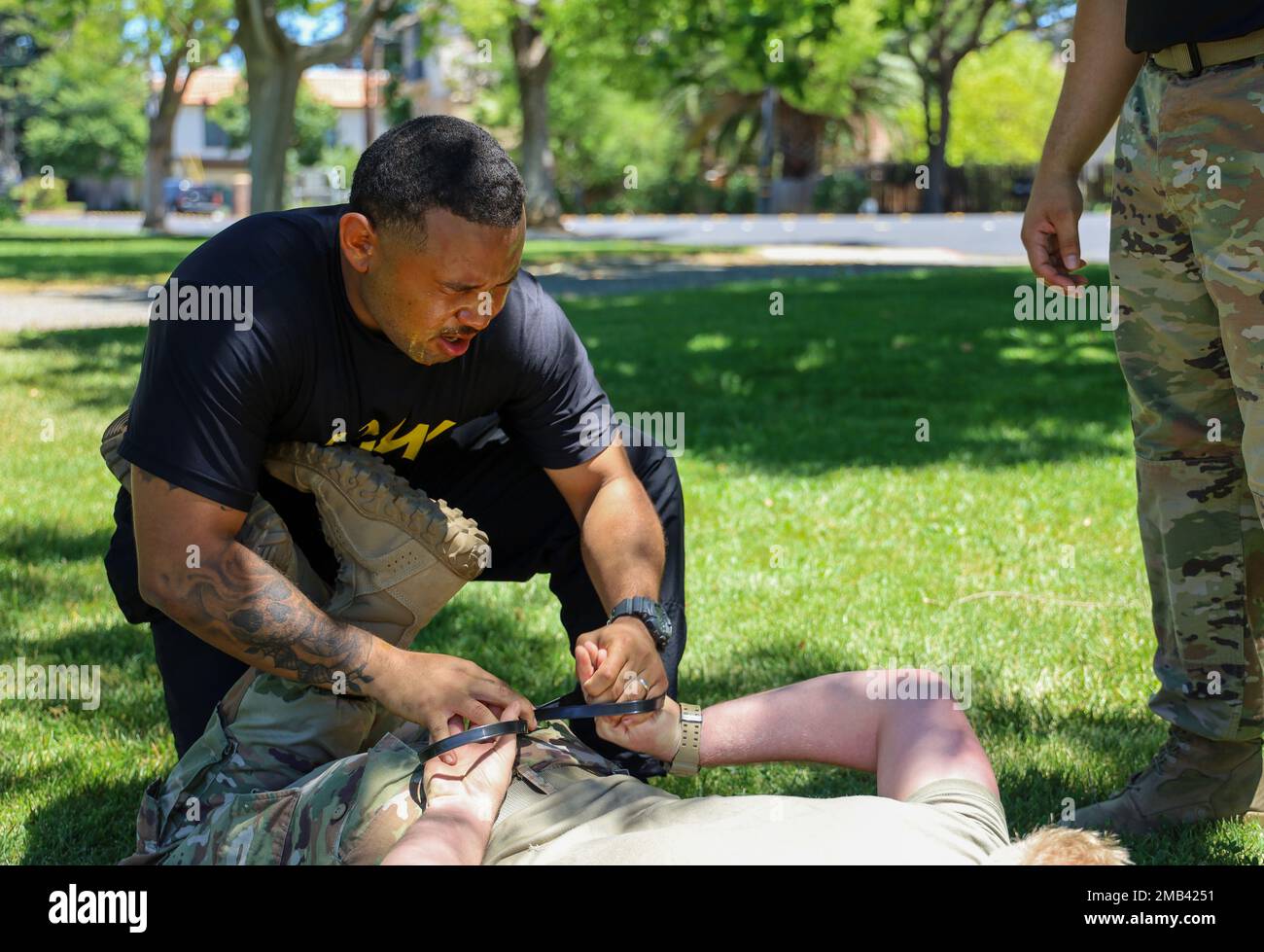 Nonlethal weapons hi-res stock photography and images - Alamy