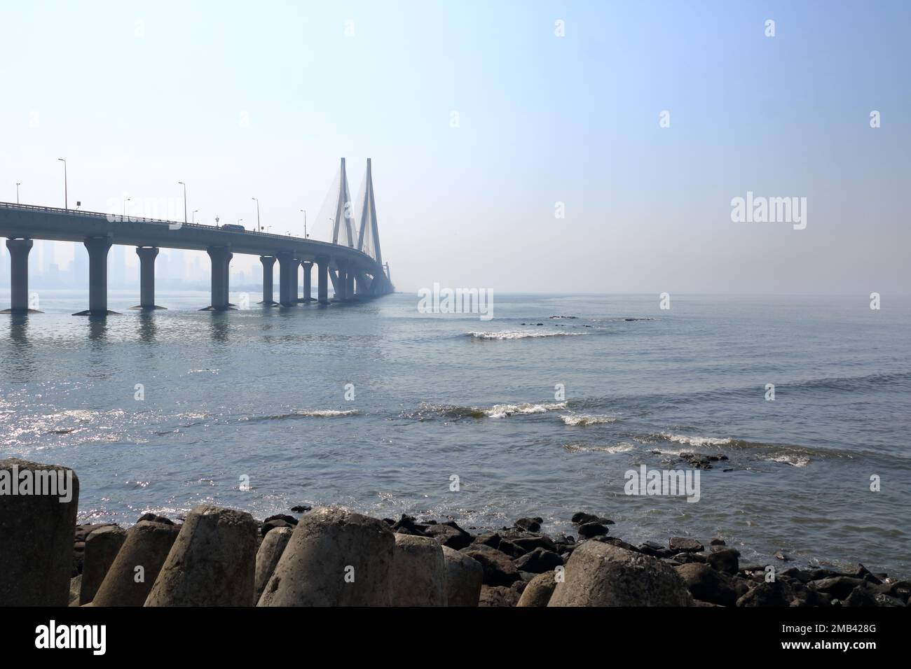 Bandra-Worli Sea Link, officially called Rajiv Gandhi Sea Link, is a ...