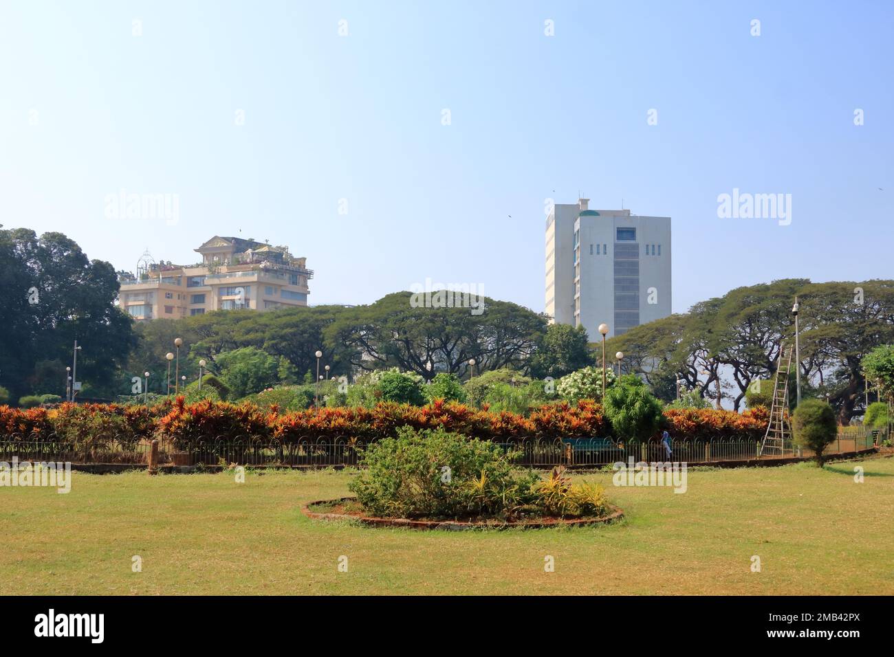 the Hanging Gardens of Mumbai, Maharashtra in India Stock Photo - Alamy