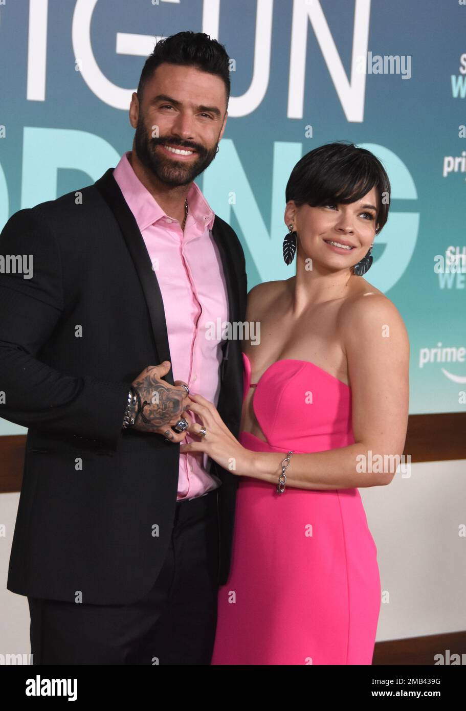 Hollywood, California, USA 18th January 2023 Fernando Lozu and Triana Lion attend Prime Video's ...
