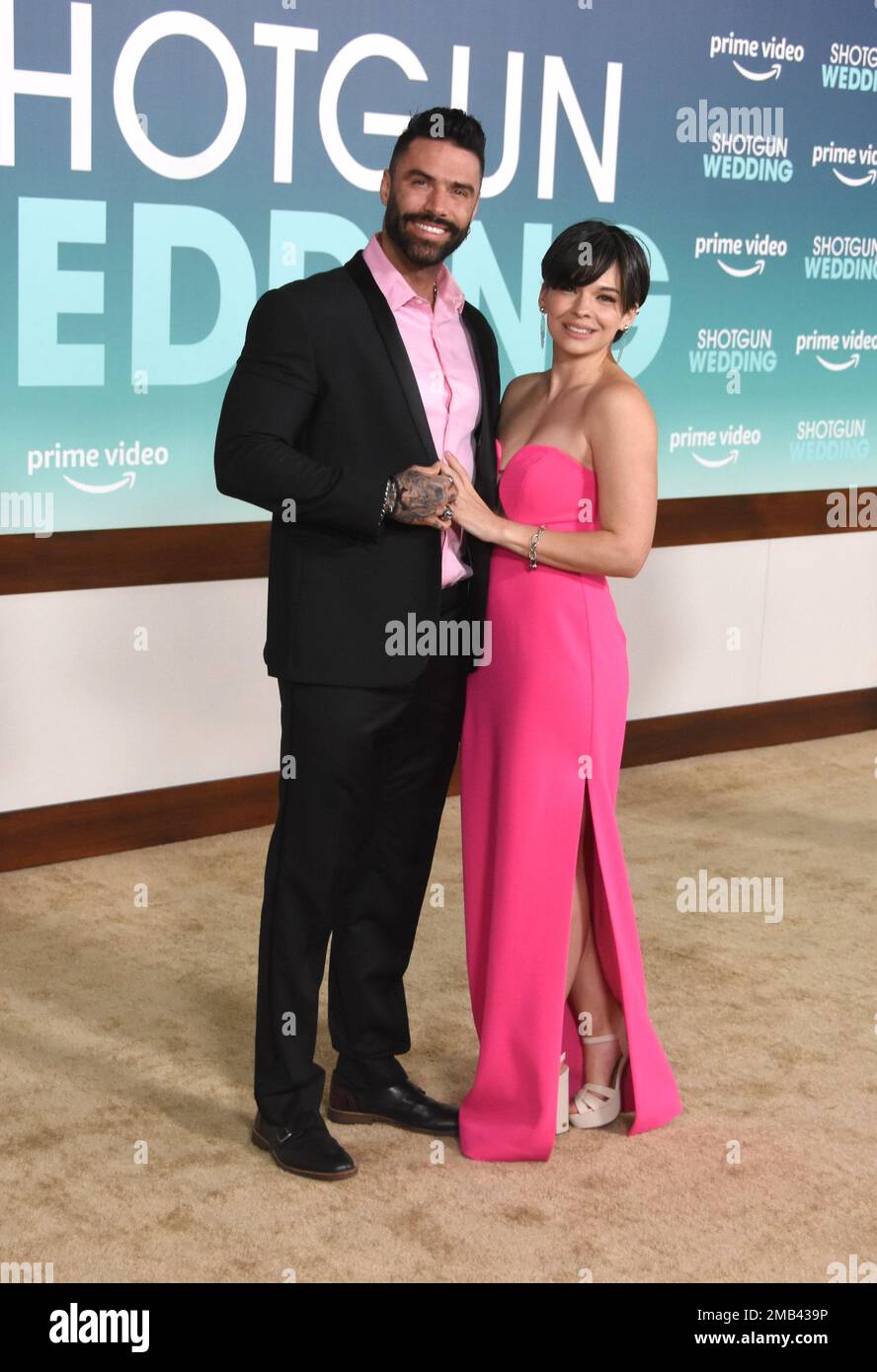 Hollywood, California, USA 18th January 2023 Fernando Lozu and Triana Lion attend Prime Video's ...