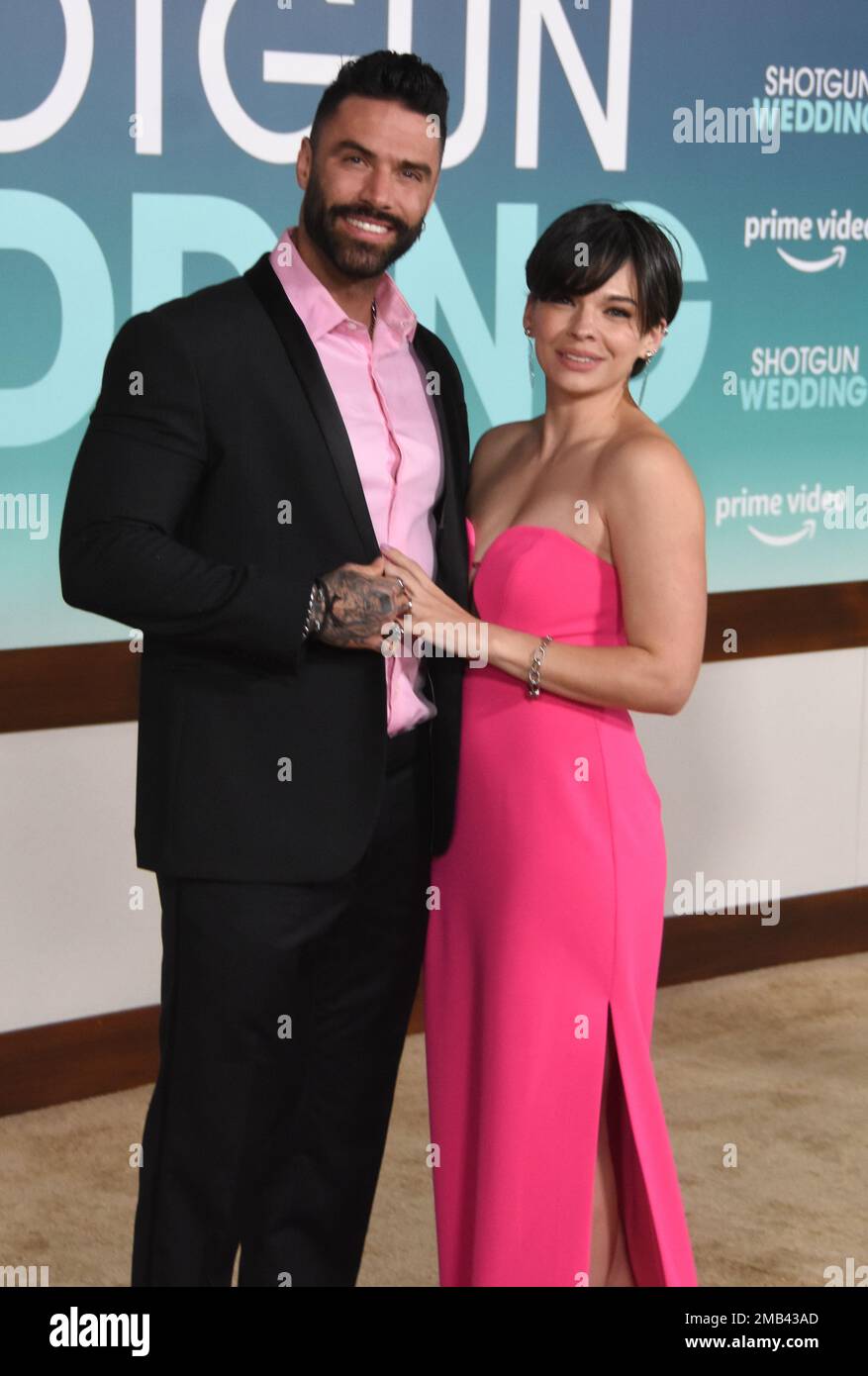 Hollywood, California, USA 18th January 2023 Fernando Lozu and Triana Lion attend Prime Video's ...