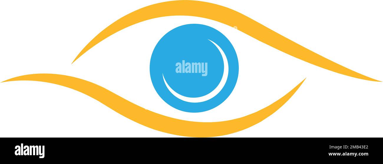 Eye icon logo design illustration Stock Vector Image & Art - Alamy
