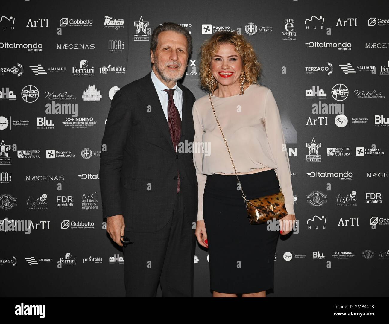 Milan, . 20th Jan, 2023. Milan, Italy EXTINCTION exhibition of Max ...