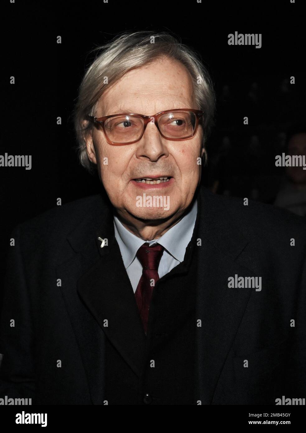 Vittorio sgarbi exhibition hi-res stock photography and images - Alamy