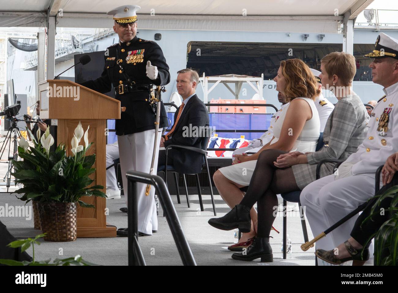 Lt. Gen. David G. Bellon, Commander of Marine Forces Reserve and Marine ...