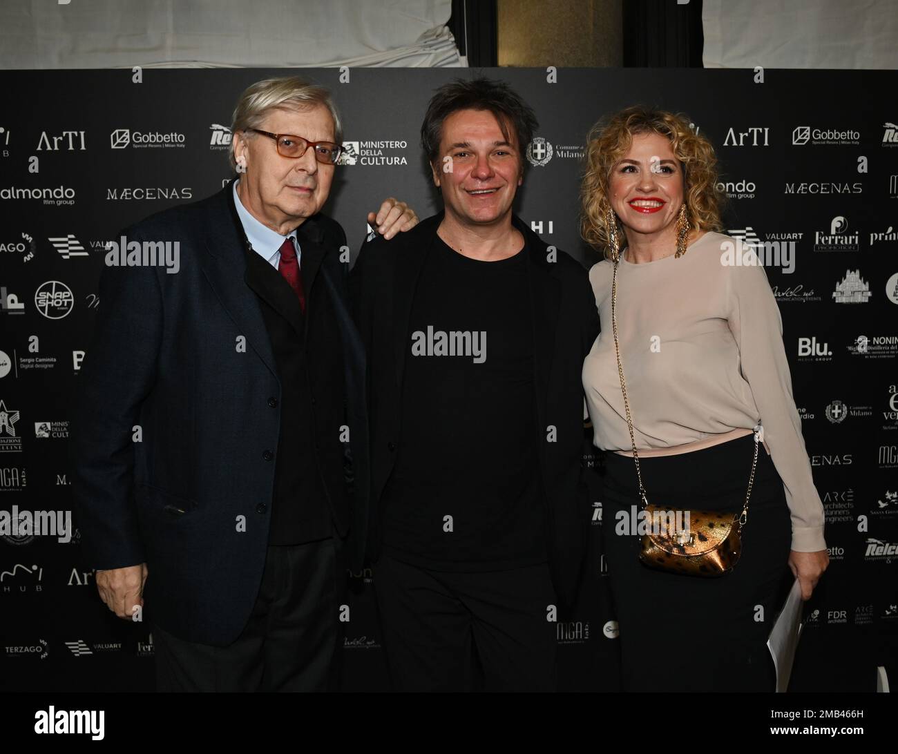 Milan, . 20th Jan, 2023. Milan, Italy EXTINCTION exhibition of Max ...