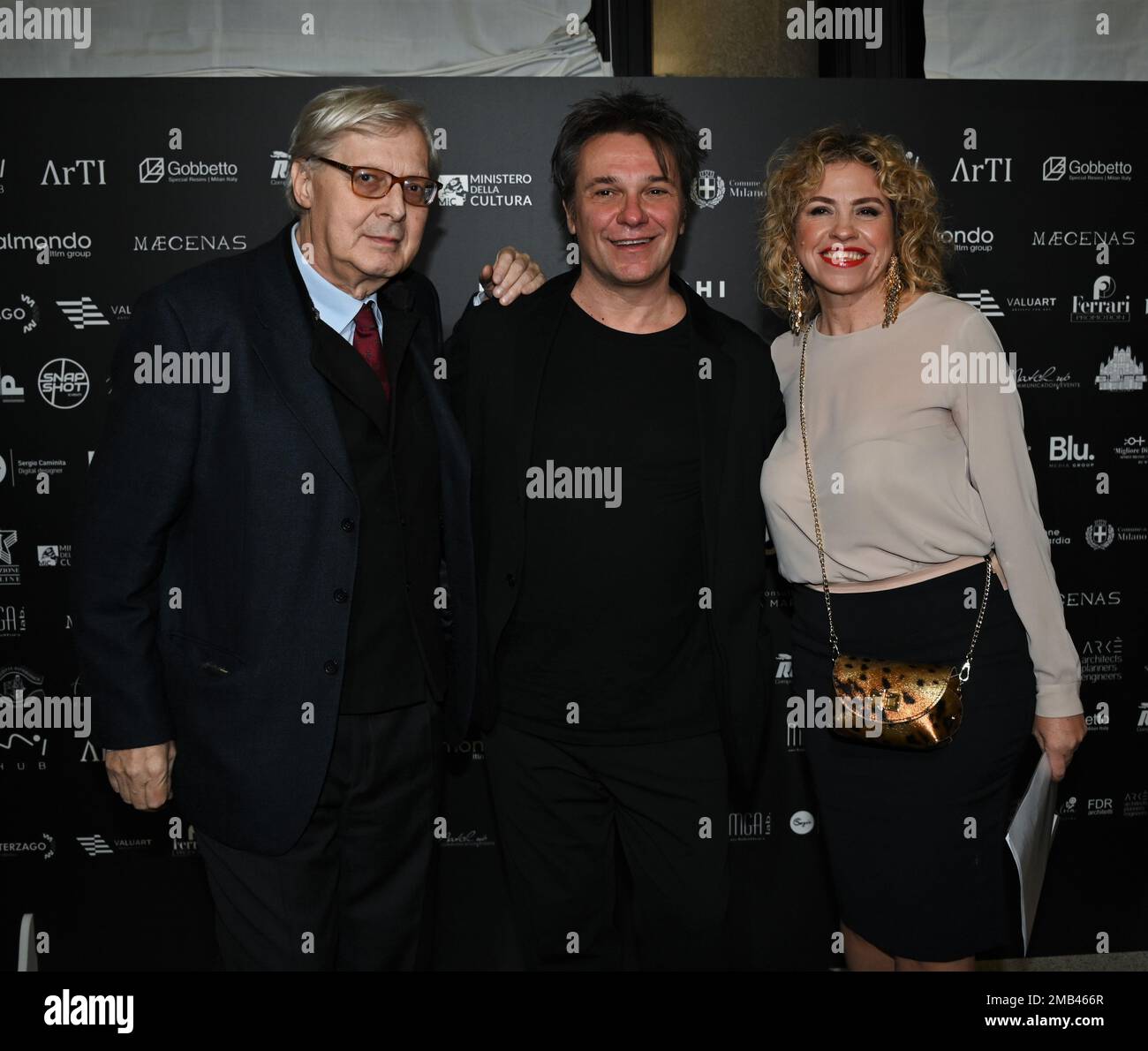 Milan, . 20th Jan, 2023. Milan, Italy EXTINCTION exhibition of Max ...