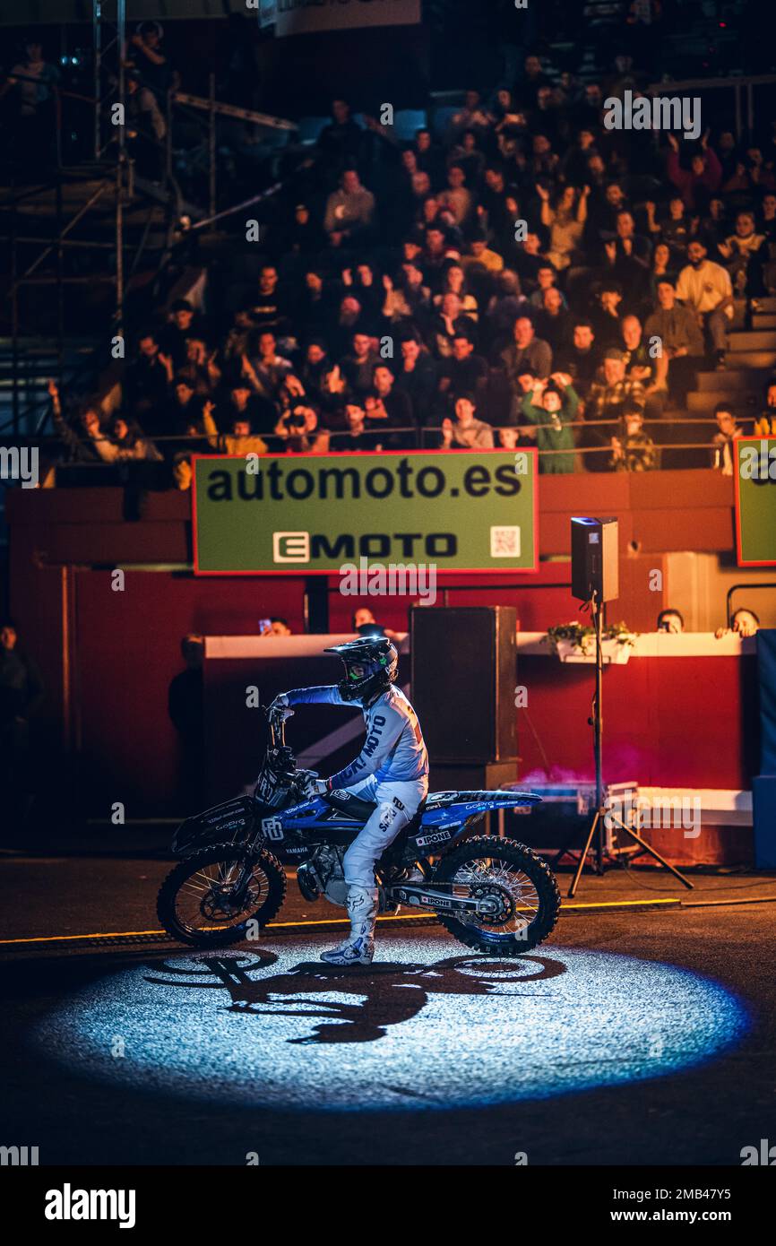 David Rinaldo participating in a Freestyle event in Spain Stock Photo ...