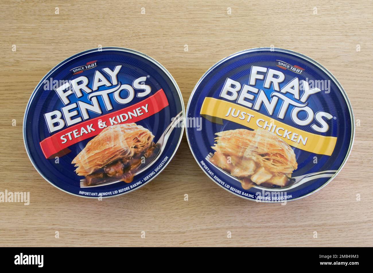 Fray Bentos Pies - Steak & Kidney and Just Chicken Varieties,UK Stock ...