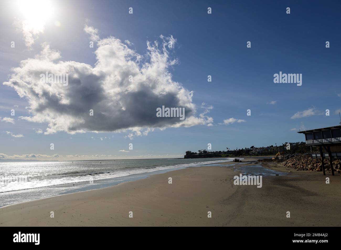 Santa Barbara, California, U.S.A. 19th Jan, 2023. The recent severe ...