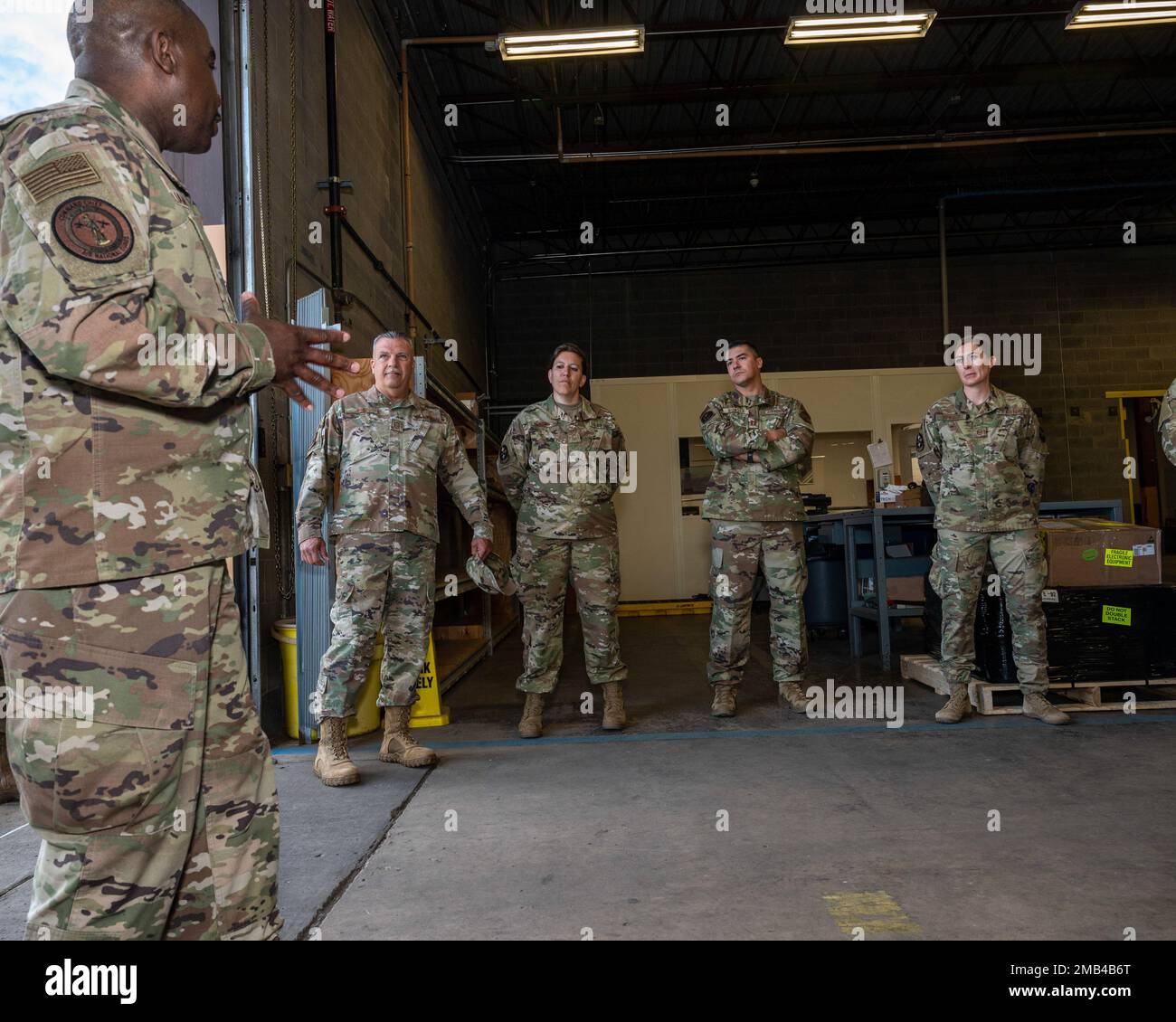 U.S. Air Force Chief Master Sgt. Maurice L. Williams, command chief ...