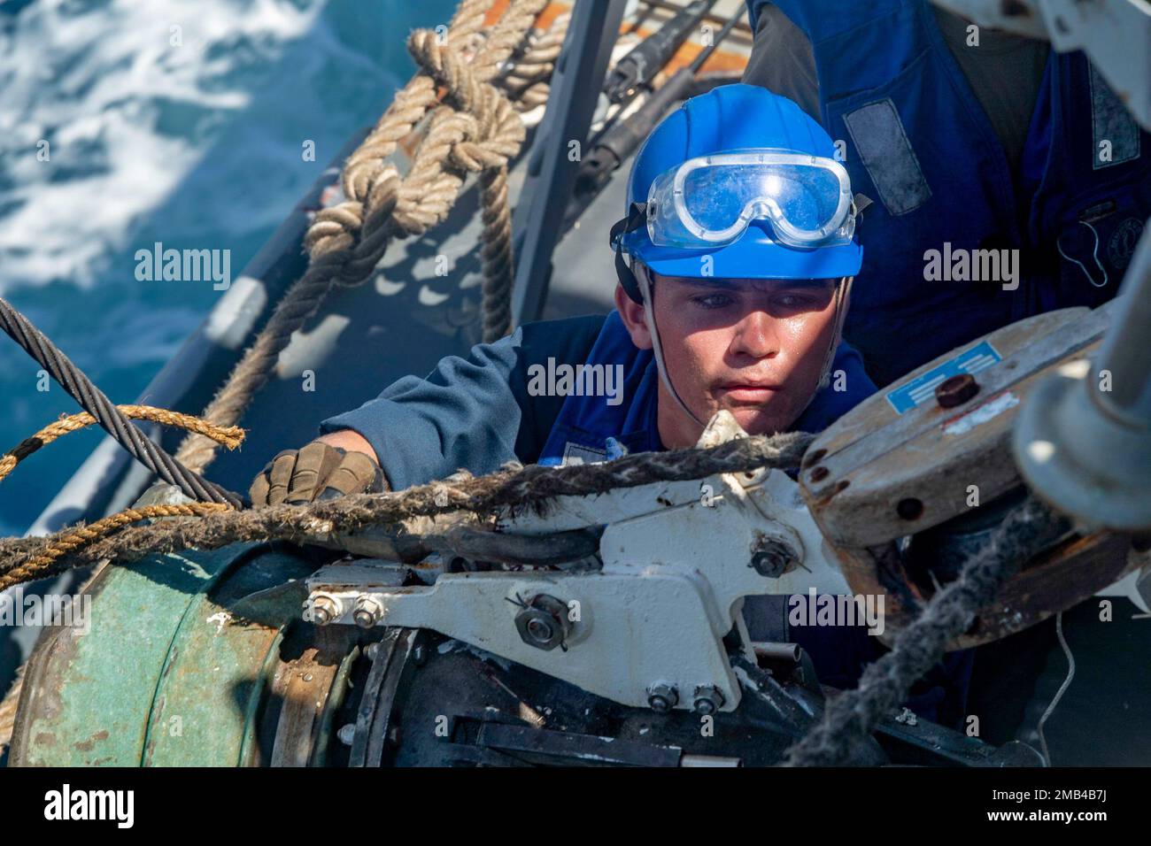 PHILIPPINE SEA (June 11, 2022) Seaman Daniel Gregory, from Manassas, Va ...