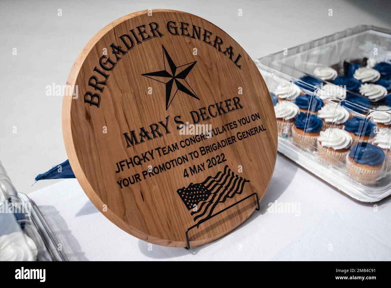 Mary S. Decker, chief of staff for Joint Force Headquarters — Air ...