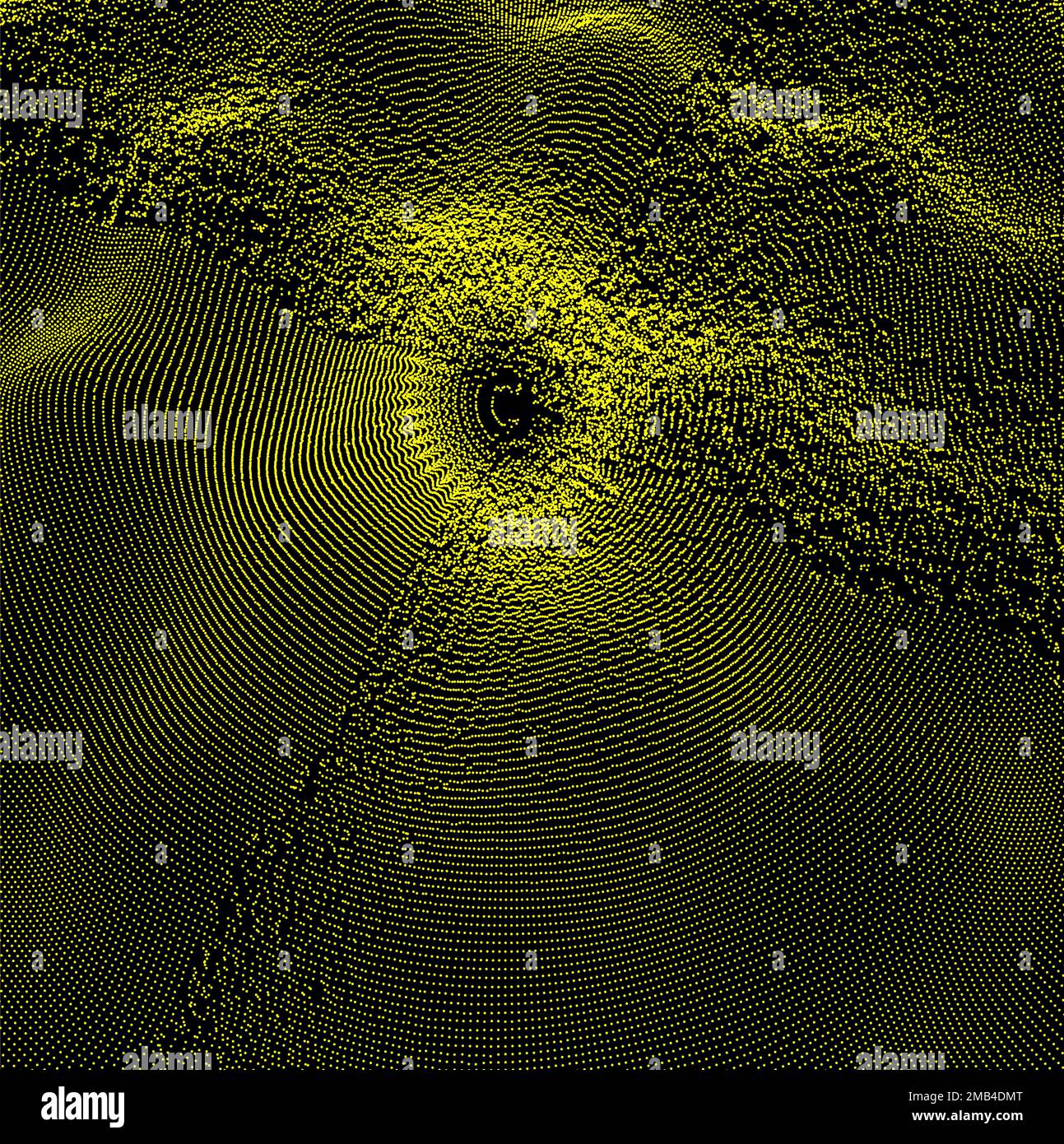 Abstract science or technology background. Network illustration with ...