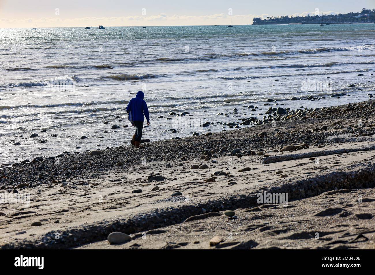 Santa Barbara, California, U.S.A. 19th Jan, 2023. The recent severe ...