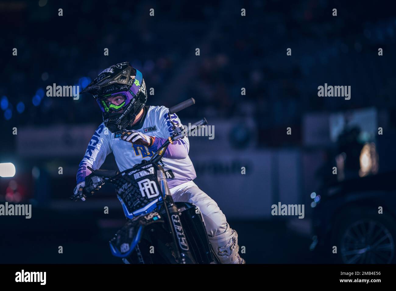 David Rinaldo participating in a Freestyle event in Spain Stock Photo ...