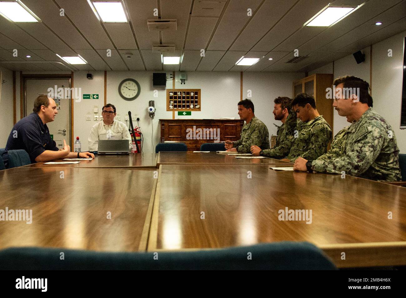 220611-N-PI330-1013 BALTIC SEA (June 11, 2022) Sailors attached to ...
