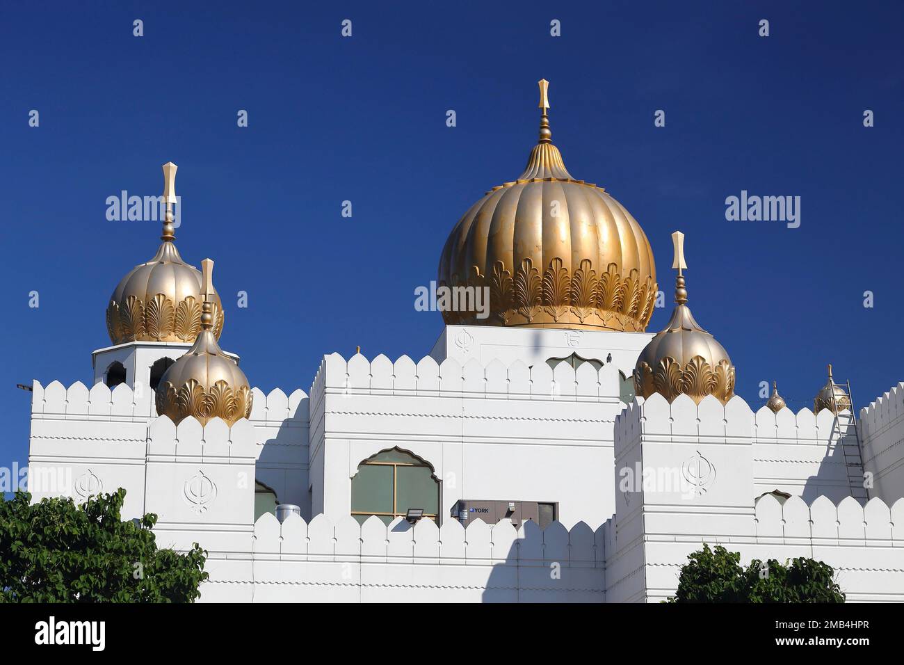 Architecture, Indian temple, Montreal, Province of Quebec, Canada Stock ...