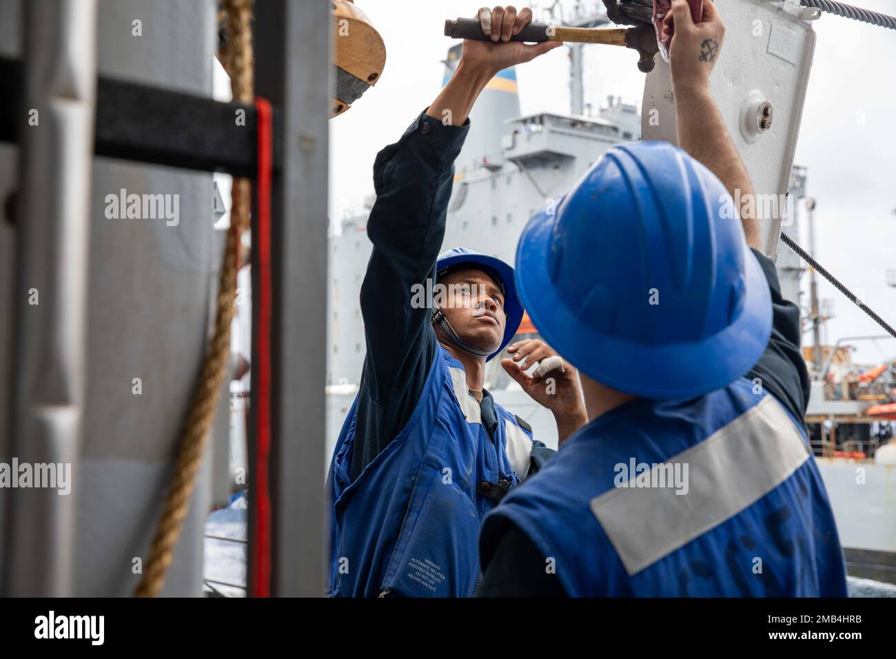 220511-N-TC847-1112 ATLANTIC OCEAN (JUNE 11, 2022) Boatswain’s Mate ...