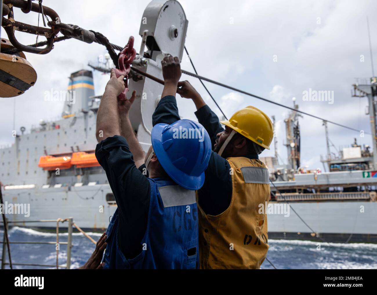 220611-N-TC847-1116 ATLANTIC OCEAN (June 11, 2022) Boatswain’s Mate 3rd ...