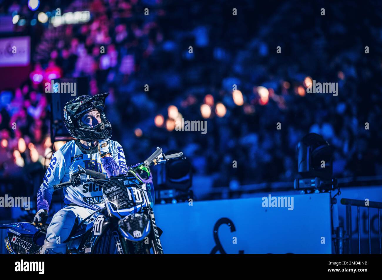 David Rinaldo participating in a Freestyle event in Spain Stock Photo ...